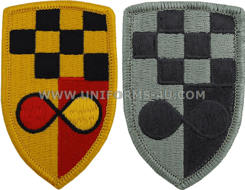 INFO AND DATA SYSTEMS COMMAND ACU MILITARY PATCH