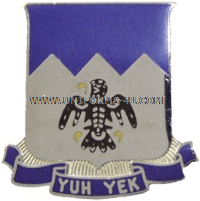 U.S. ARMY 297TH INFANTRY REGIMENT UNIT CREST (DUI)