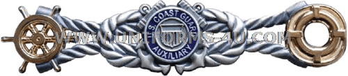 US COAST GUARD AUXILIARY RECREATIONAL BOATING SAFETY (RBS) BADGE