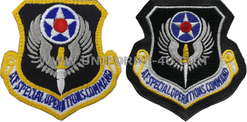 AIR FORCE SPECIAL OPERATIONS WITH VELCRO FULL COLOR PATCH