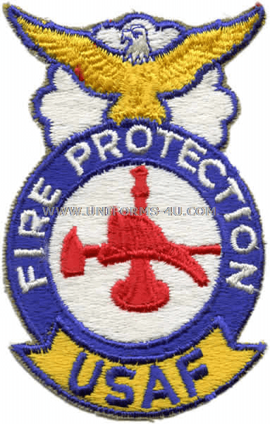AIR FORCE FIRE PROTECTION FULL COLOR PATCH