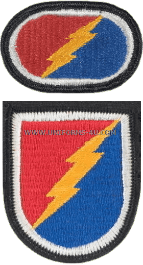 US ARMY 4 BRIGADE 25 INFANTRY AIRBORNE FLASH