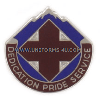U.S. ARMY DENTAL ACTIVITY, FORT CARSON UNIT CREST (DUI)