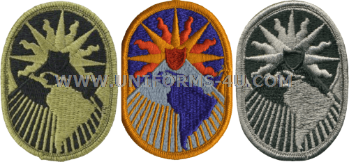 ARMY ELEMENT UNITED STATES SOUTHERN COMMAND ACU PATCH
