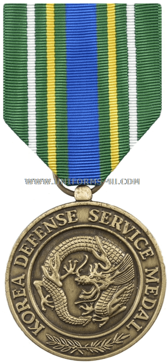 KOREAN DEFENSE SERVICE MEDAL