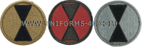 7TH INFANTRY DIVISION ACU MILITARY PATCH
