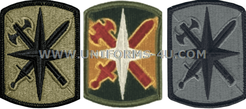 14TH MILITARY POLICE BRIGADE ACU MILITARY PATCH