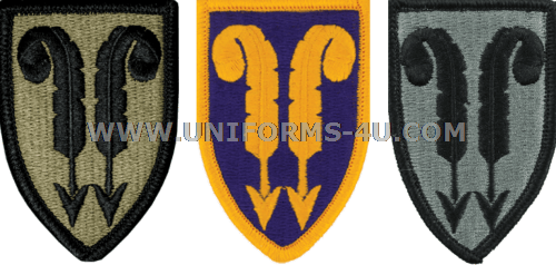 22ND SUPPORT BRIGADE ACU MILITARY PATCH