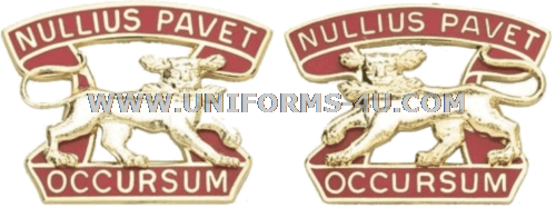 ARMY 7TH AIR DEFENSE ARTILLERY REGIMENT LEFT HAND UNIT CREST