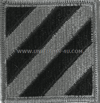 U.S. ARMY 3RD INFANTRY DIVISION PATCH