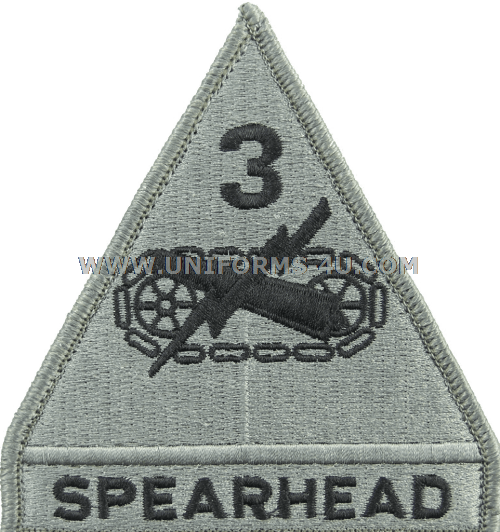 US ARMY 3RD ARMOR DIVISION PATCH