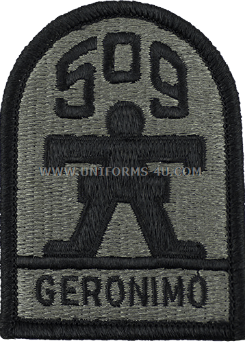 US ARMY 509TH INFANTRY GERONIMO PATCH