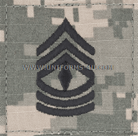 U.S. ARMY COMBAT UNIFORM (ACU) FIRST SERGEANT RANK INSIGNIA