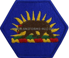 US ARMY CALIFORNIA NATIONAL GUARD PATCH