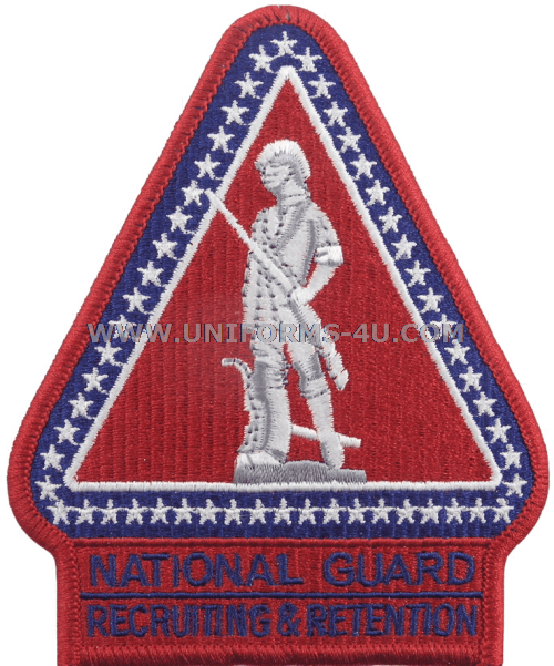 US ARMY NATIONAL GUARD RECRUITING AND RETENTION PATCH