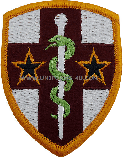 US ARMY RESERVE MEDICAL COMMAND PATCH