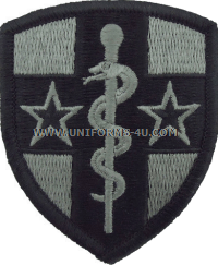 US ARMY RESERVE MEDICAL COMMAND PATCH