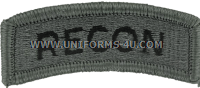 U.S. ARMY RECON TAB PATCH